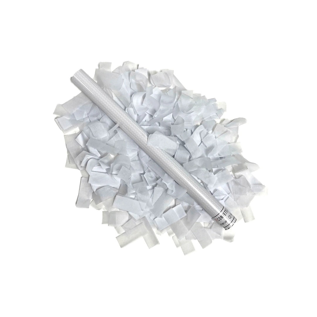 White Tissue Paper Confetti Flick Stick 14 pack of 8 - Etsy