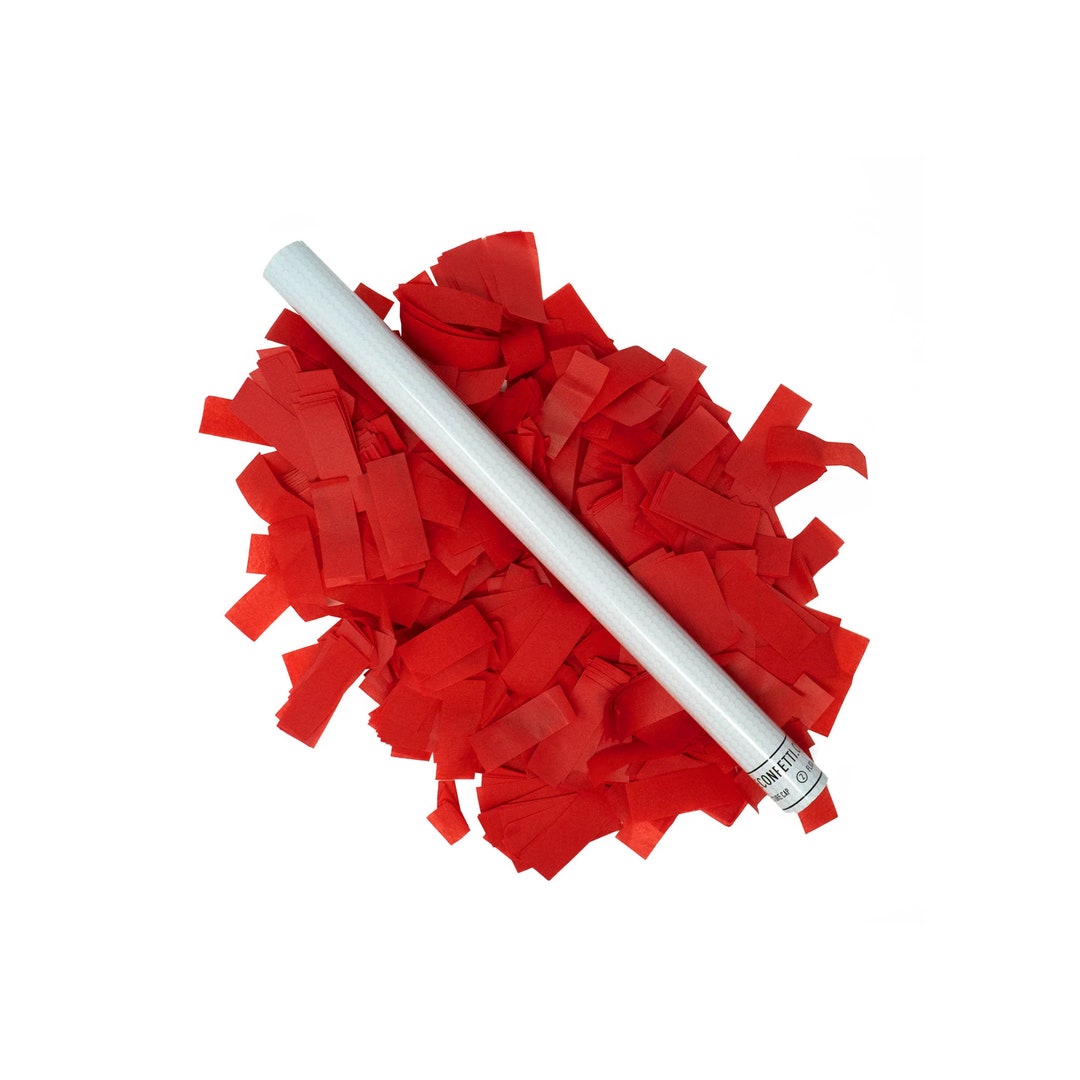 Red Tissue Paper Confetti Flick Stick - 14" (pack of 8) - Ultimate ...