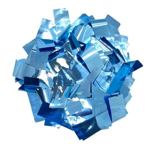 Baby Blue Metallic Foil Confetti (1lb) - Ultimate Confetti - Etsy