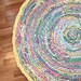 PEEPS Pastel Handmade Rag Rug - Etsy