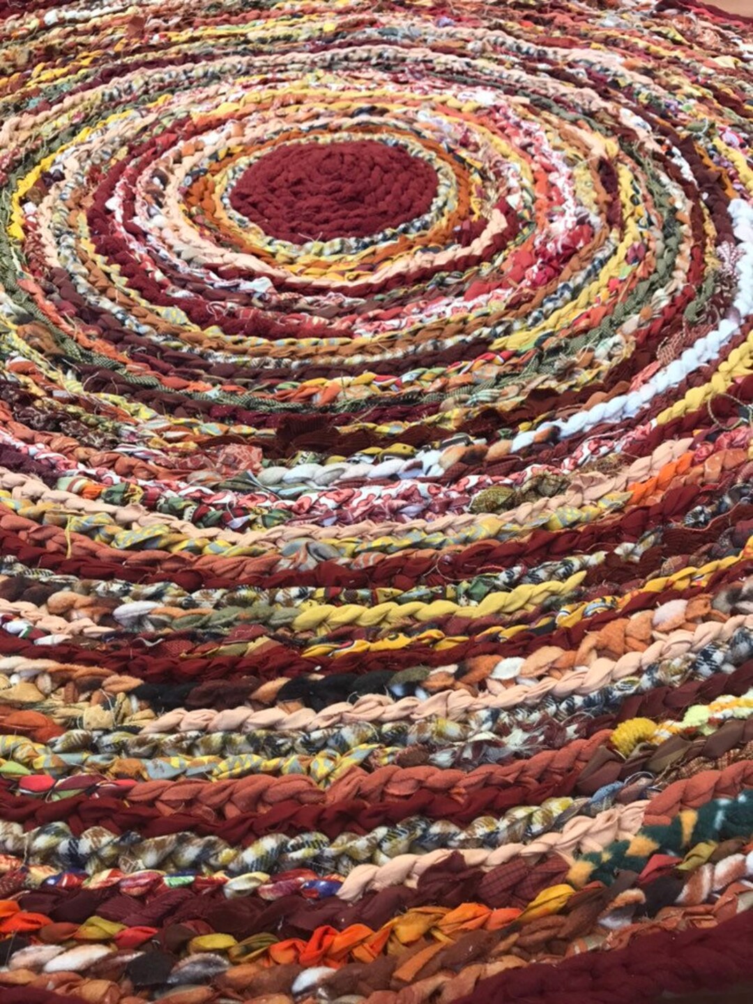 Salsa Inspiration Handmade Rag Rug - Etsy