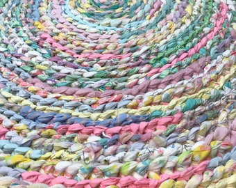 Fruit Loop Colorful Handmade Rag Rug - Etsy