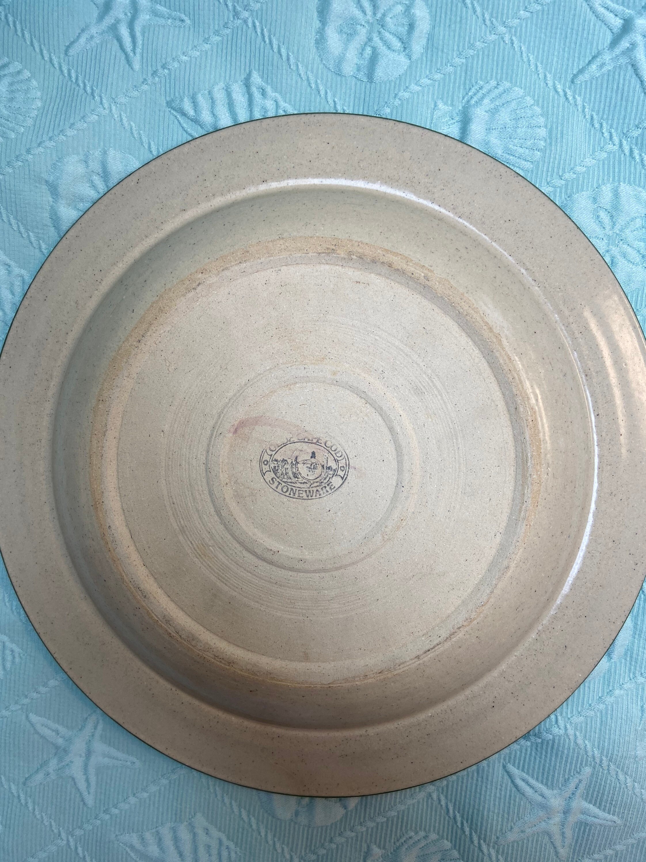 Olde Cape Cod Stoneware Cherry Pattern Plate - Etsy