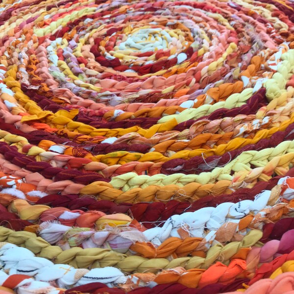Rag Rug - Etsy