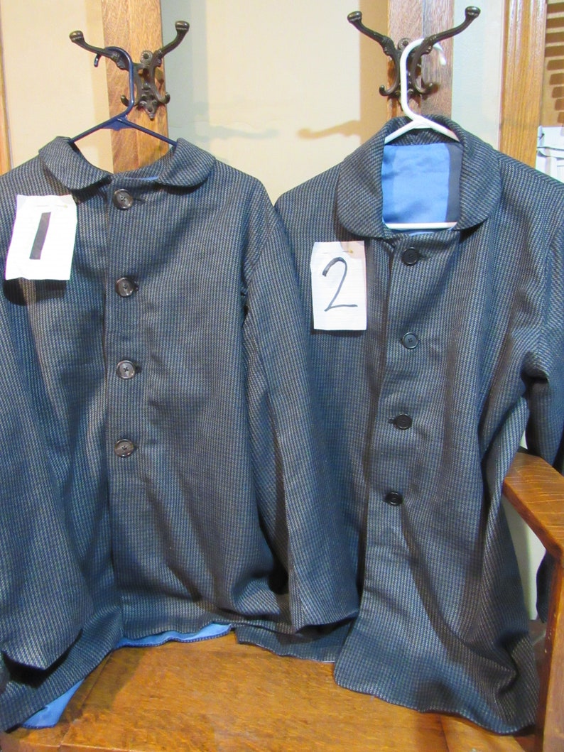 Mens Sack Coat Civil War Reenactment Wild West Living - Etsy