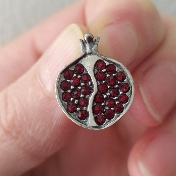 Pomegranate Charm - Etsy