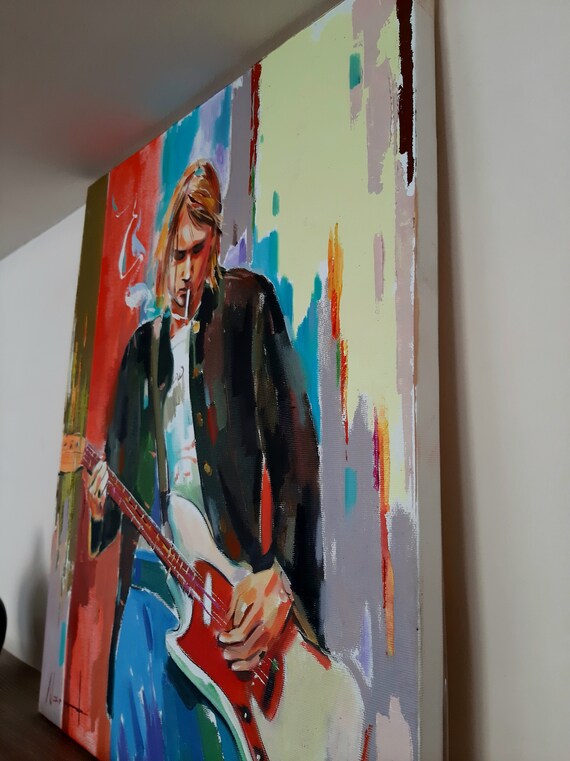 Oil Art & Collectibles Oil on canvas on a stretcher unframed 40x50 ...