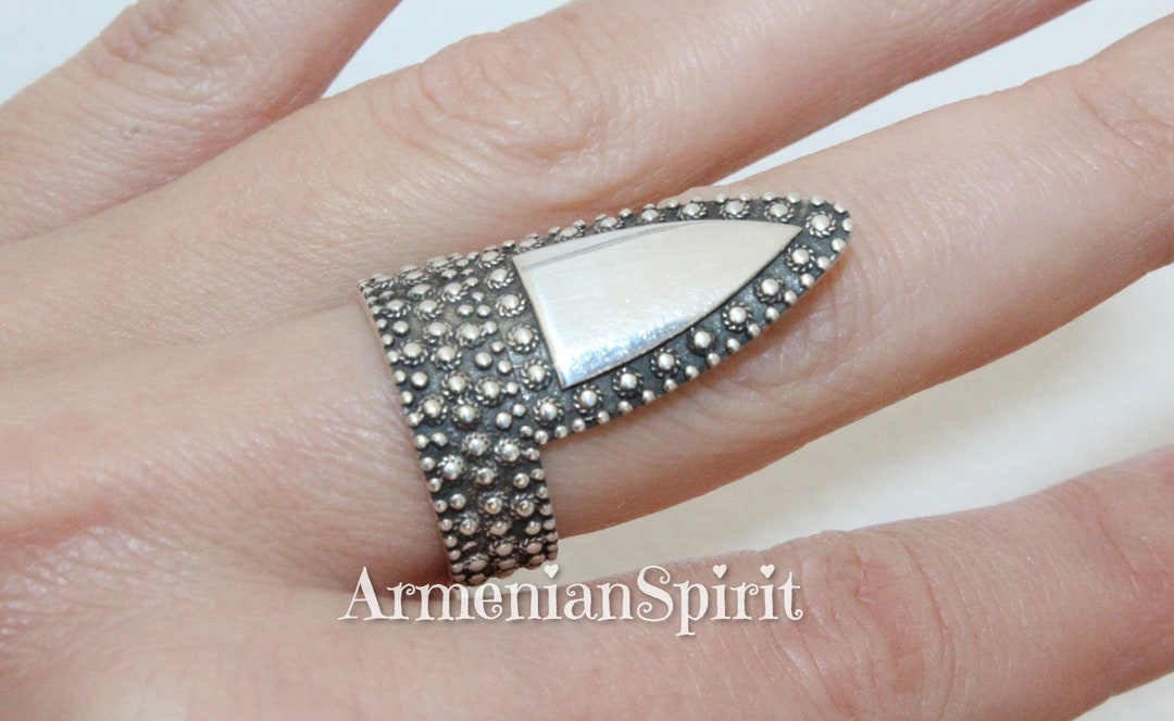 Ring Finger Cover With Smooth Surface Adjustable Jewellery Armenian ...