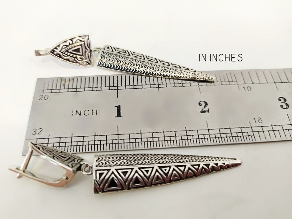 Statement Ringe dreieckig traditionell SILBER 925 Dreieck Ring - Etsy