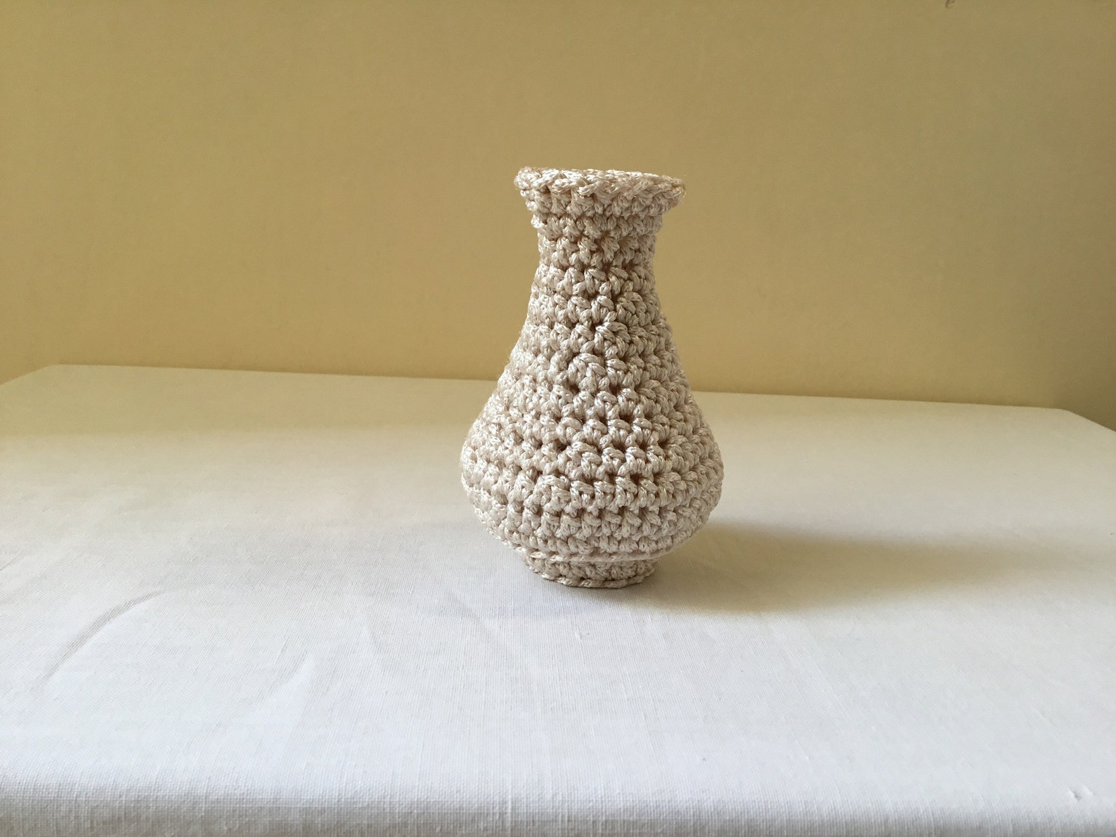 PDF Crochet Pattern for a Small Vase, 3D Unique, Beginner, Decorative ...