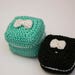 PDF Crochet Pattern for Ring Box, Jewelry Container, Fund, Box, Case ...