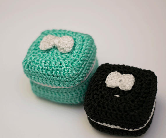 PDF Crochet Pattern for Ring Box, Jewelry Container, Fund, Box, Case ...