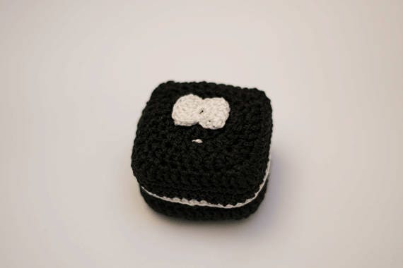 PDF Crochet Pattern for Ring Box, Jewelry Container, Fund, Box, Case ...