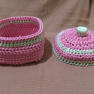 Crochet Pattern Luxury Jewelry Box, Crochet Patterns Cube Box, Crochet ...