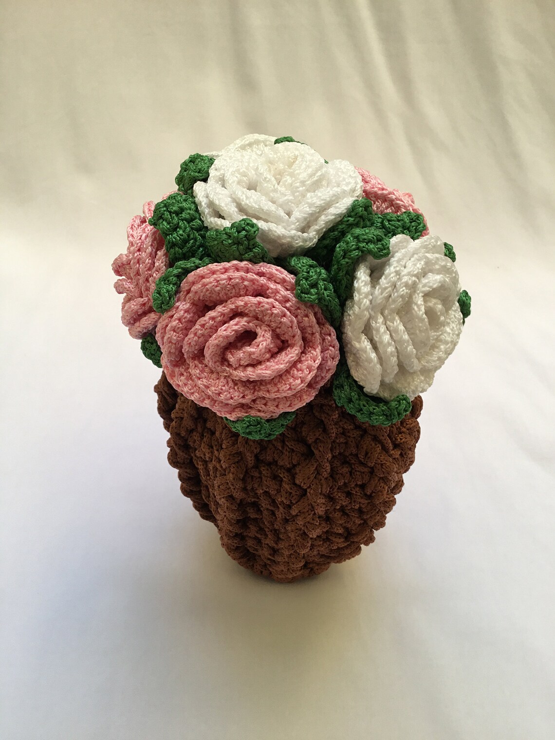 Crochet Vase Pattern, Decoration Gift for New Homes, New Neighbors ...