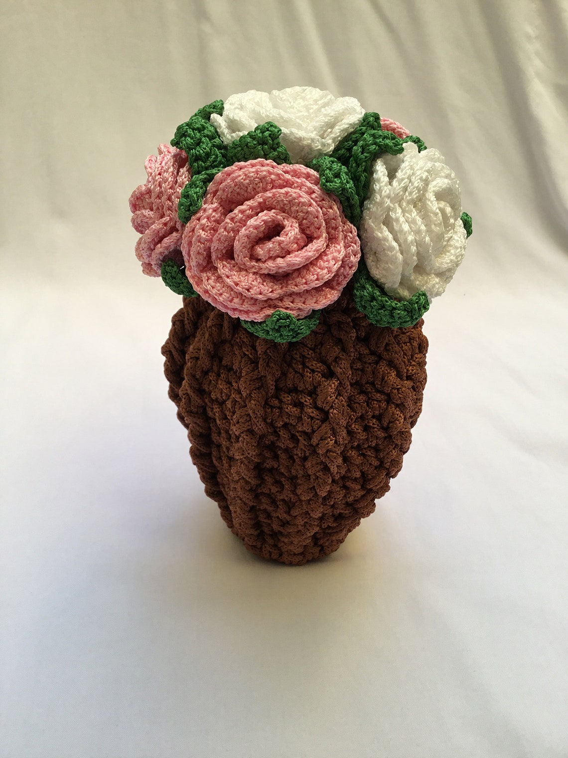 Crochet Vase Pattern, Decoration Gift for New Homes, New Neighbors ...