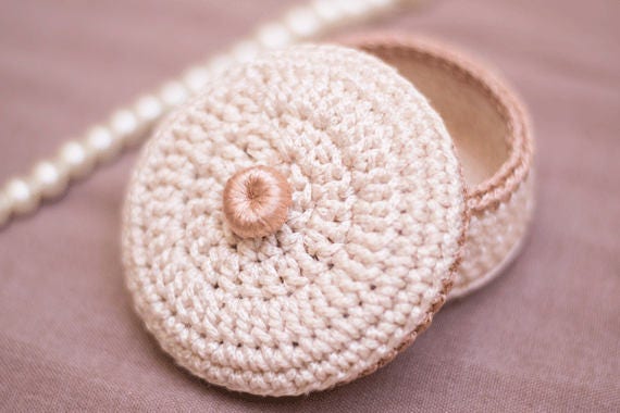 PDF Crochet Pattern Small Jewelry Box - Etsy