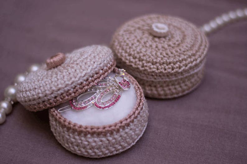 PDF Crochet Pattern Small Jewelry Box - Etsy