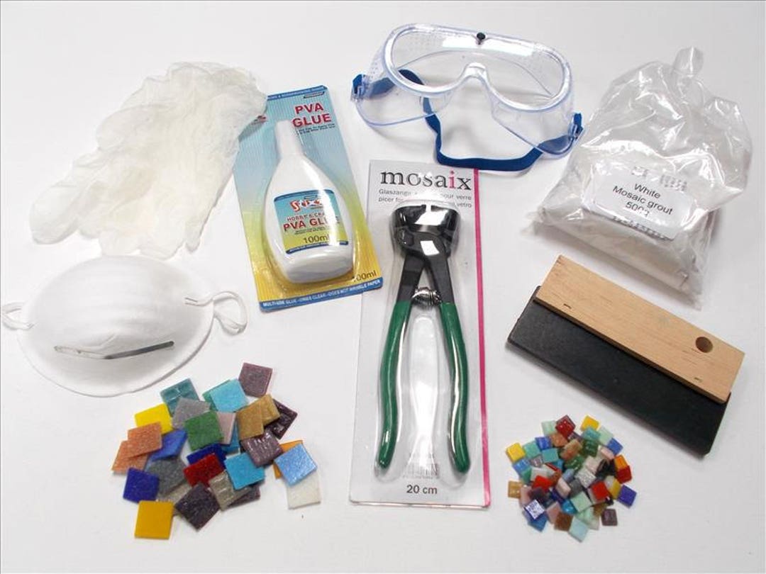 Mosaic Tool Kit Intermediate. A Starter Kit With a Little More - Etsy