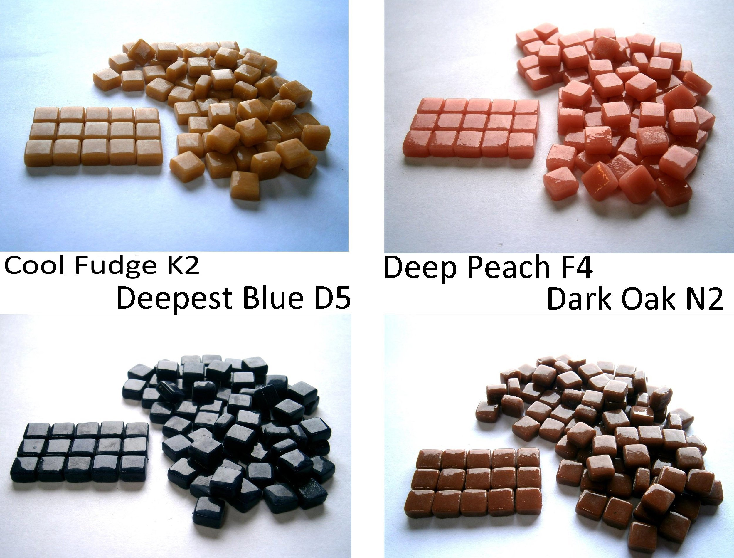 40 Colours. Micro Mosaic 8mm Tiles. 100 Pack, Multiple Colours! - Etsy UK