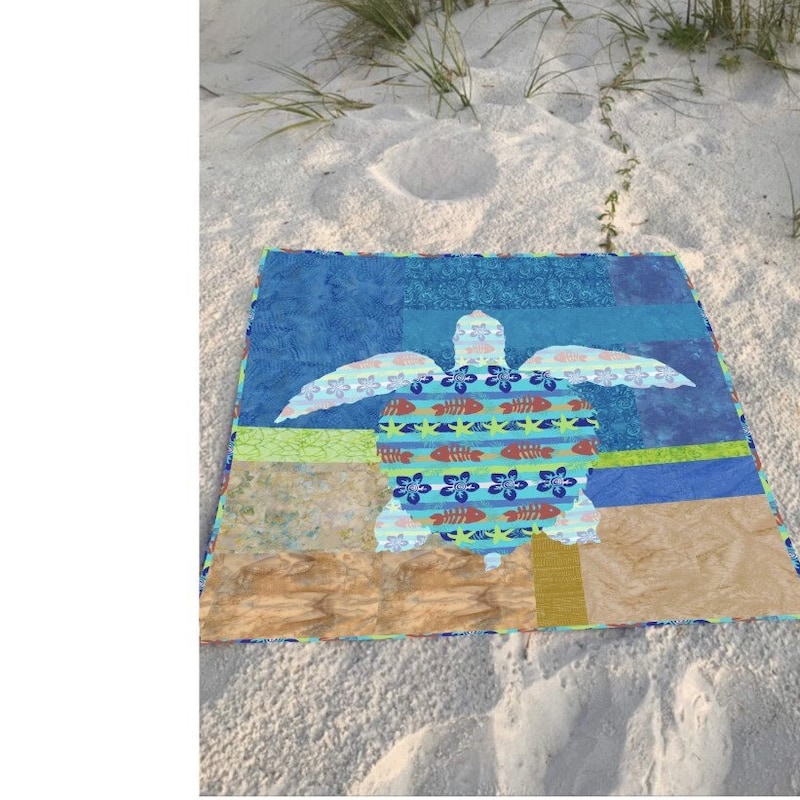 Turtle Quilt Pattern - Etsy