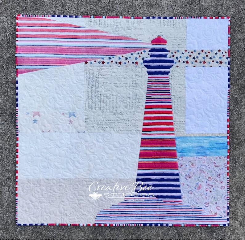 Lighthouse Quilt Pattern Lighthouse Quilt Quilt Pattern - Etsy
