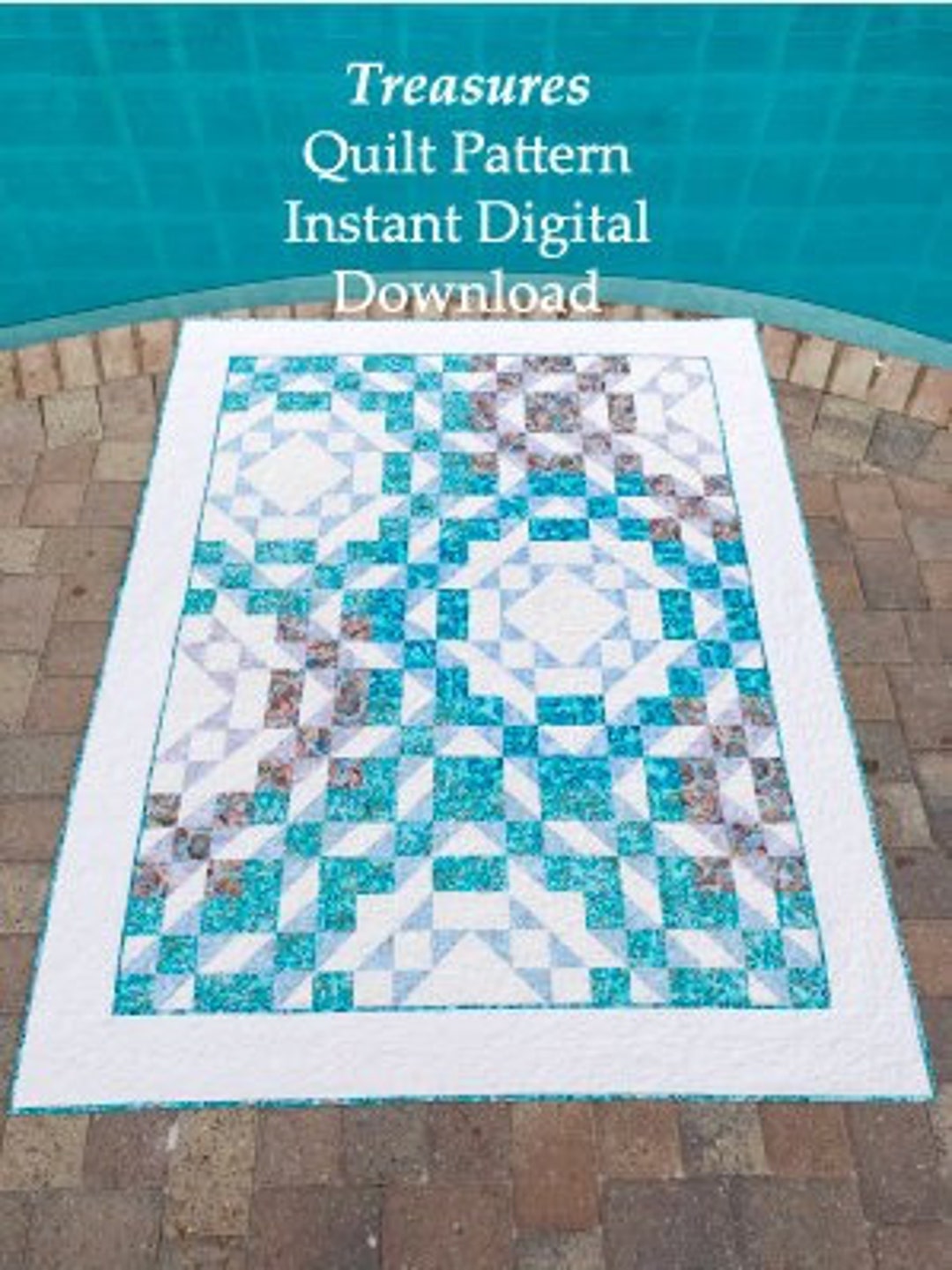 Treasures Contrary Wife Quilt Pattern Made With BOTH Beautiful Sides of ...