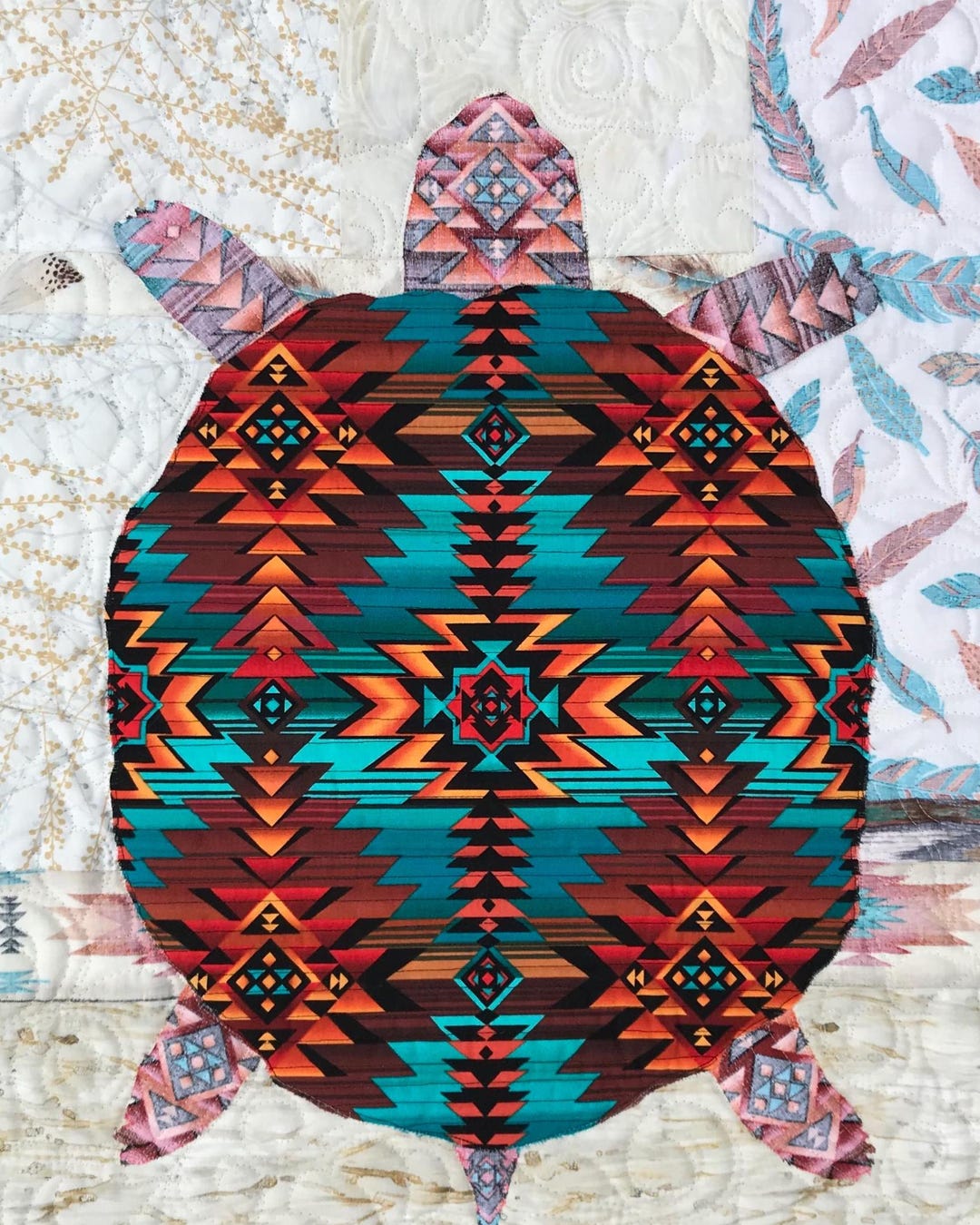 Turtle Applique Design - PDF Quilt Pattern-digital Download - Etsy