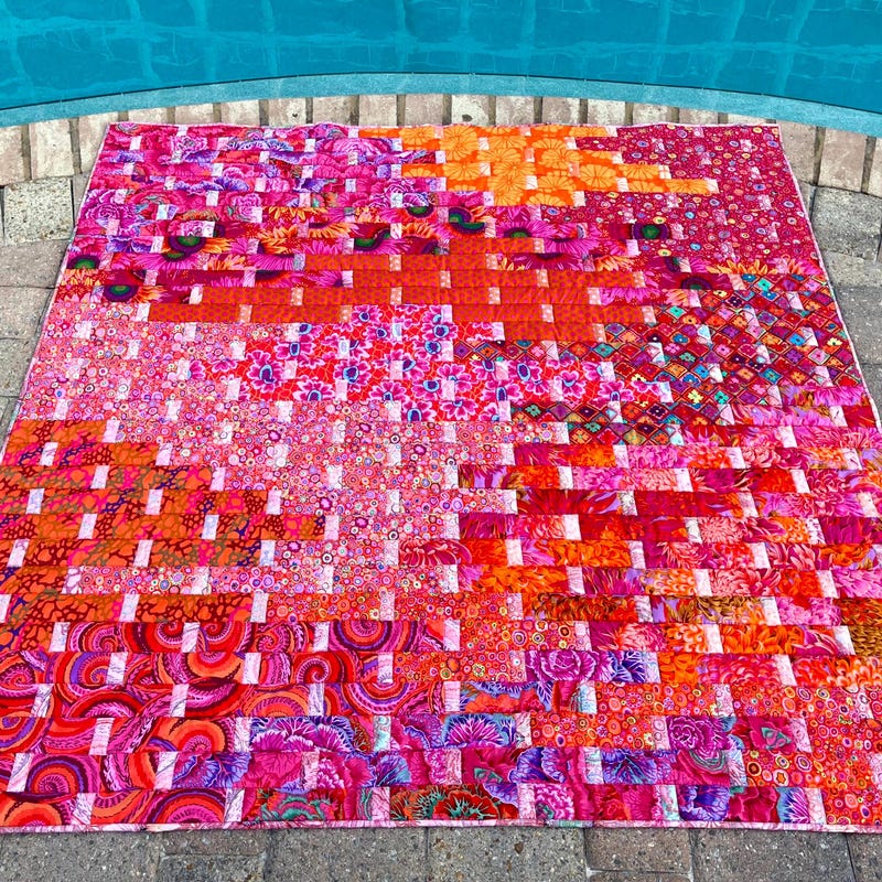 Abstract Quilt - Etsy
