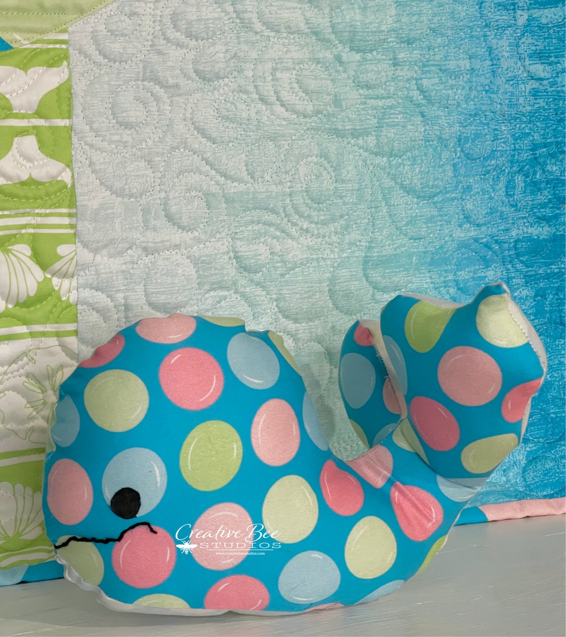 Stuffed Whale Pattern DIY Stuffed Animal Kit Baby Whale - Etsy