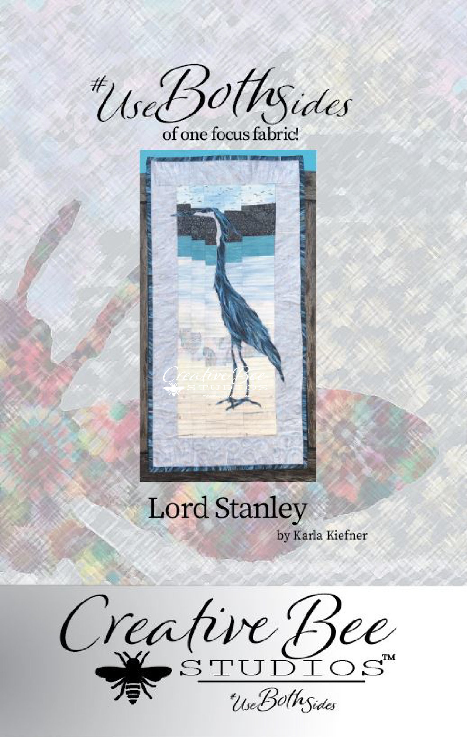 Blue Heron Quilt Pattern, Fusible Applique, Beach Theme - Etsy