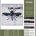 Bee Quilt Pattern, Phoebee 2.0, Bee Quilted Wall Hanging, Quilt ...