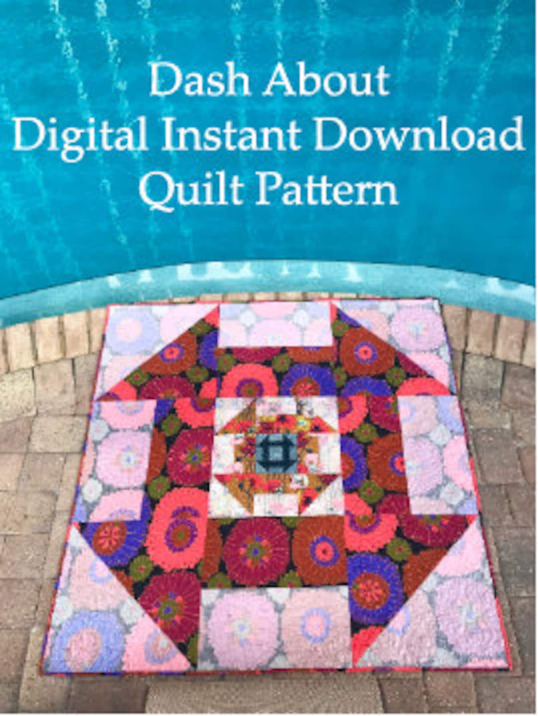 Churn Dash Quilt Pattern Dash About Nestled Churn Dash Blocks Made With ...