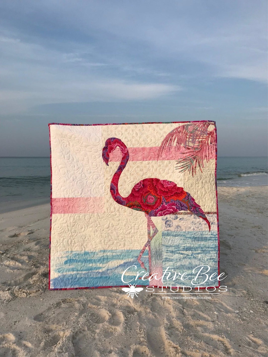 Flamingo Quilt Pattern: Make Fiona, the Charming Flamingo Quilt, With ...