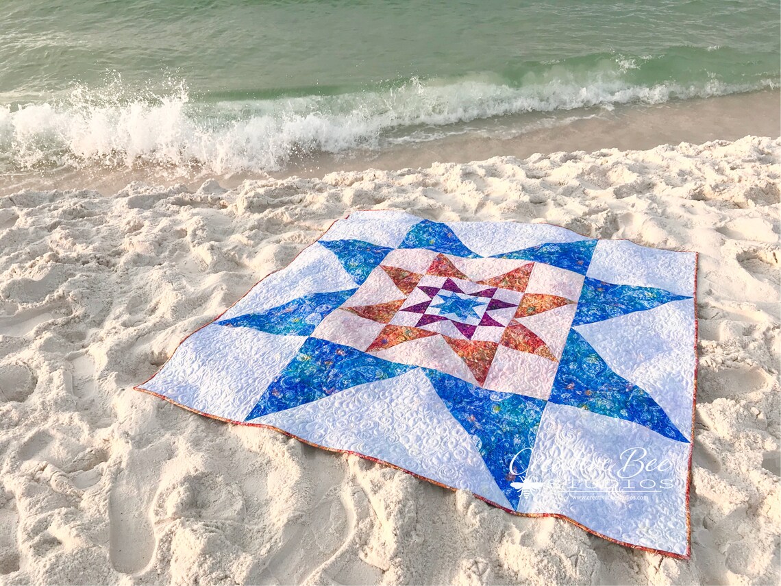 One Block Quilt Quilt Pattern Variable Star Varilovable - Etsy