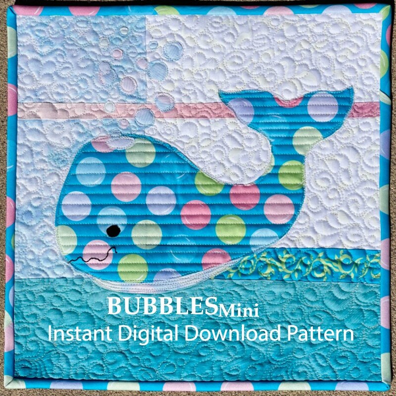 Whale Quilt Pattern - Etsy