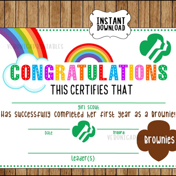 Brownie Girl Scouts - Etsy