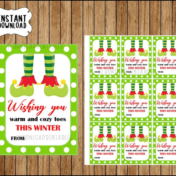 Christmas Sock Gift Tag - 60+ Gift Ideas for 2025