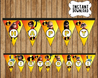 Incredibles birthday | Etsy