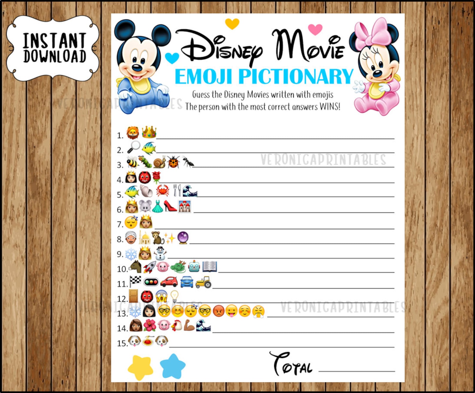 Disney Movie EMOJI Pictionary Baby Shower Game Mickey And Etsy disney-movie-emoji-pictionary-baby-shower-game-mickey-and-etsy
