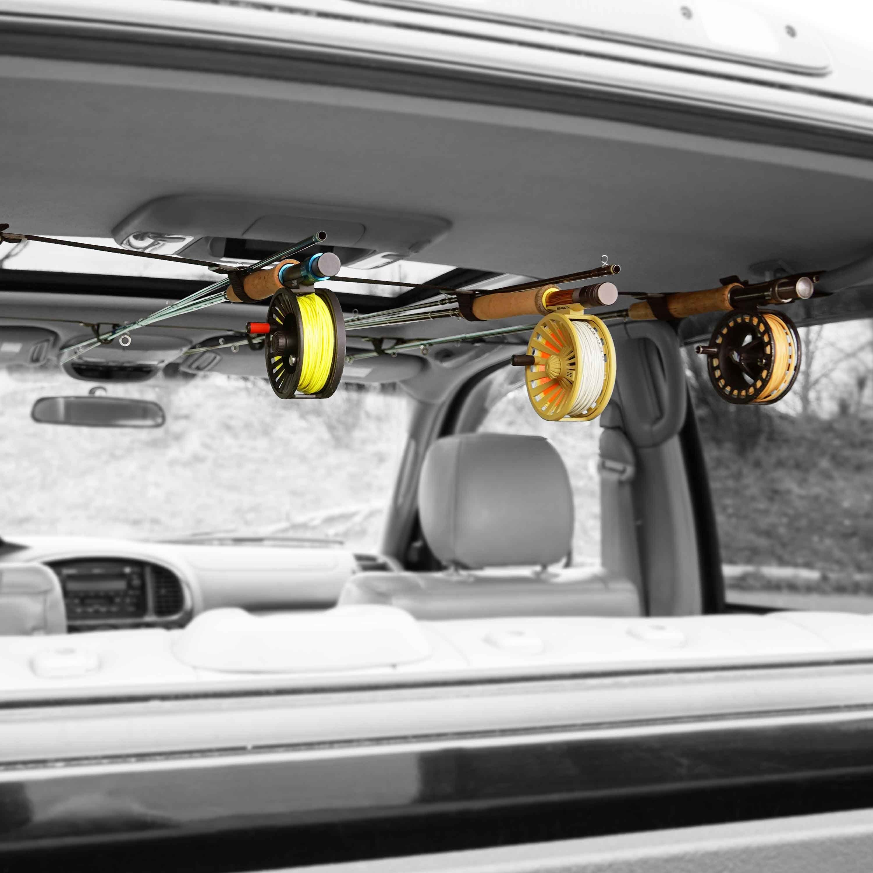 Fly Fishing Rod Rack Black Fly Fishing Gifts Fly Rod - Etsy