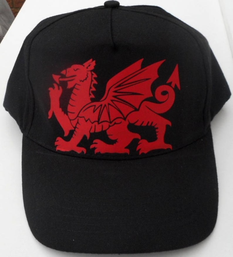 Brand New WELSH Red DRAGON Wales FLAG Quality Unisex Printed Adult Size ...