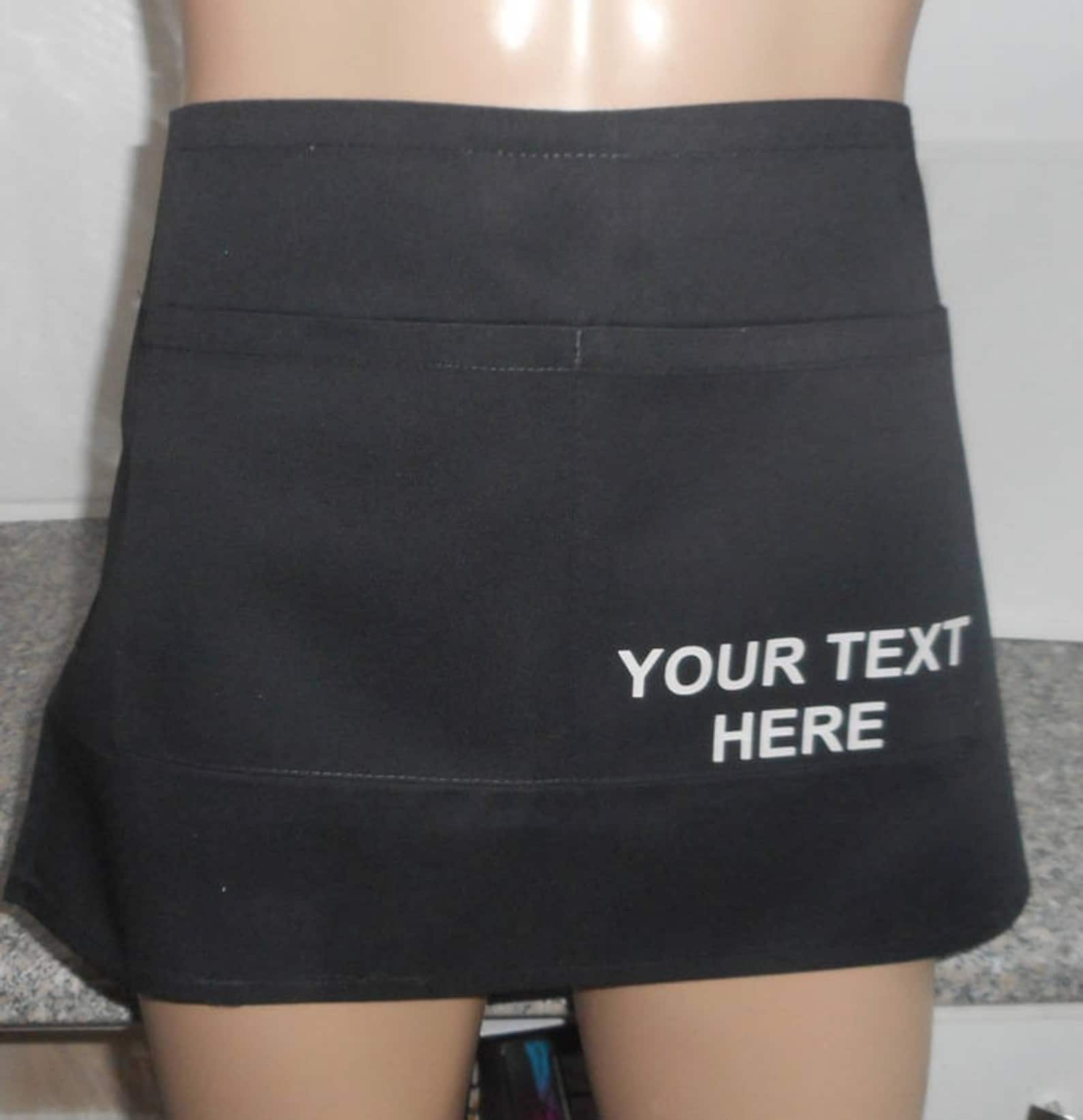 New Quality WAIST APRON With POCKETS Custom Printed Personalised. One ...