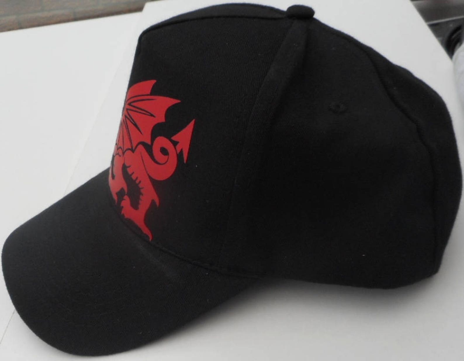 Brand New WELSH Red DRAGON Wales FLAG Quality Unisex Printed Adult Size ...