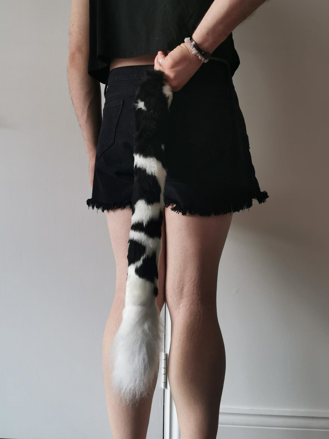 Cow Tail (white Tuft) Costume 24inch Tail - Etsy