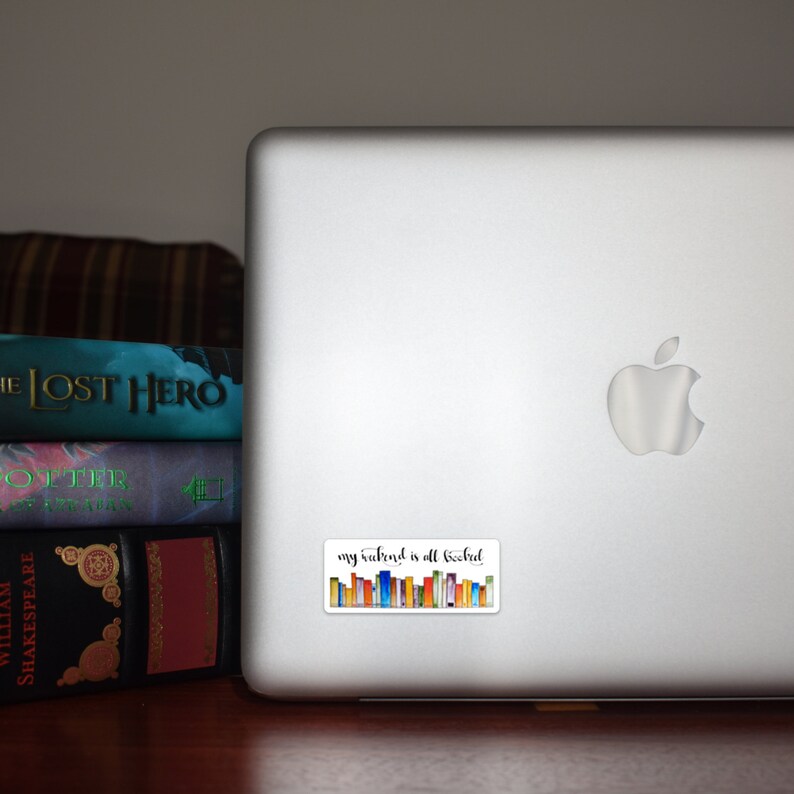 Weekend is All Booked Waterproof Vinyl Decal Sticker for Laptop Water ...