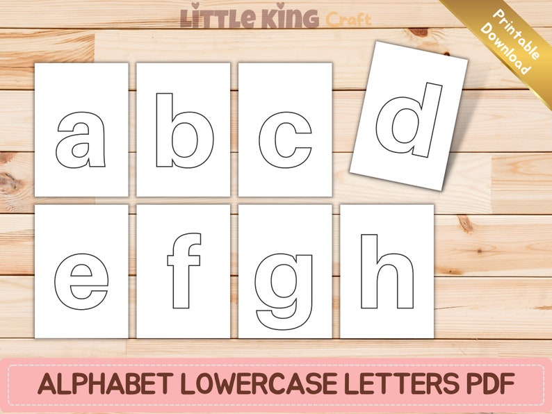 Alphabet Lowercase Letters, ABC Coloring Printable, Alphabet Activities ...