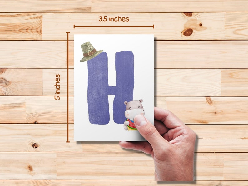 Montessori Alphabet Flashcards Printable, Watercolor ABC Flashcards ...