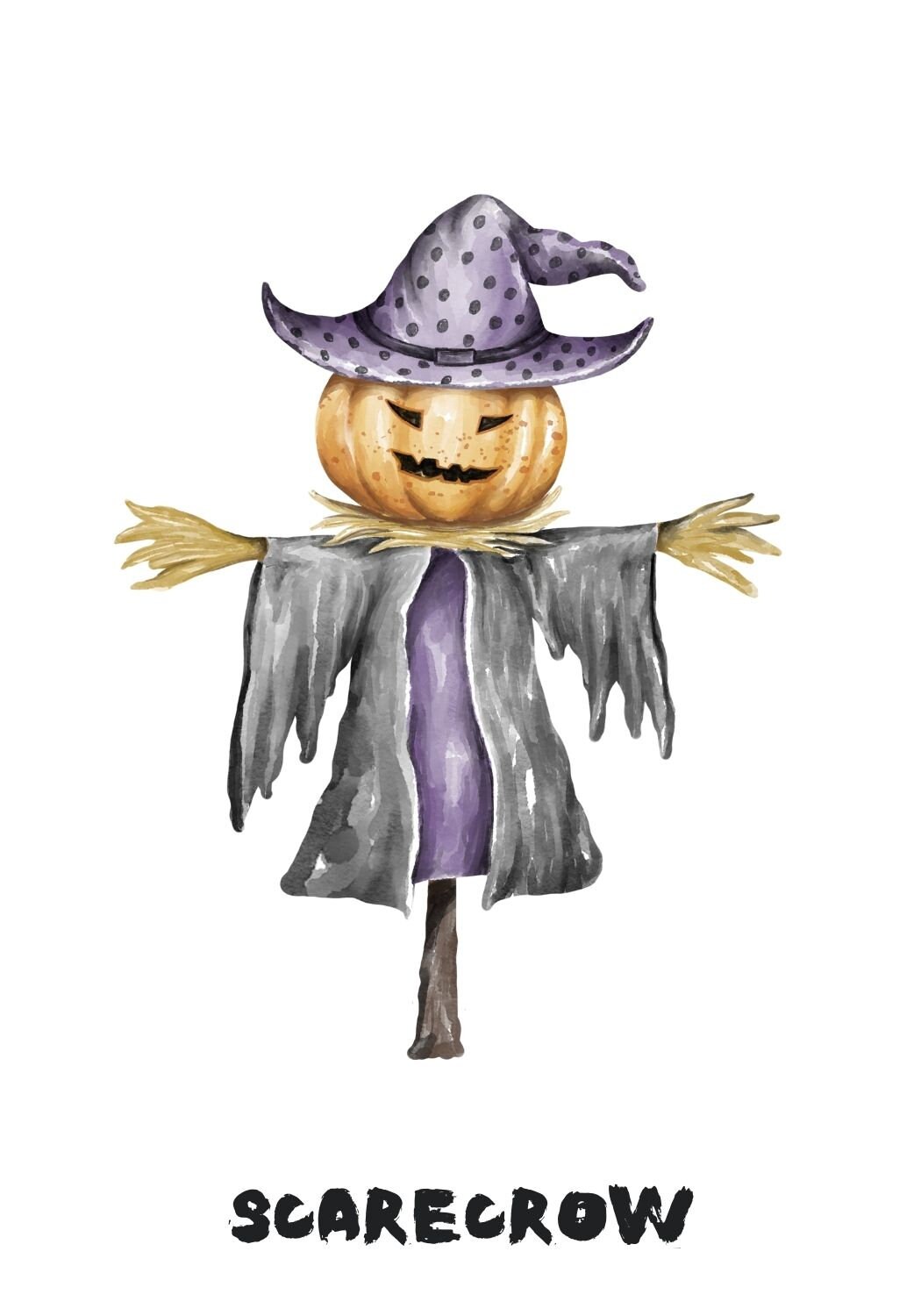 HALLOWEEN Vocabulary Flashcards Printable, Nomenclature Flashcards ...