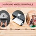 Printable Alphabet Spinners, Beginning Sounds Phonics Matching Wheels ...